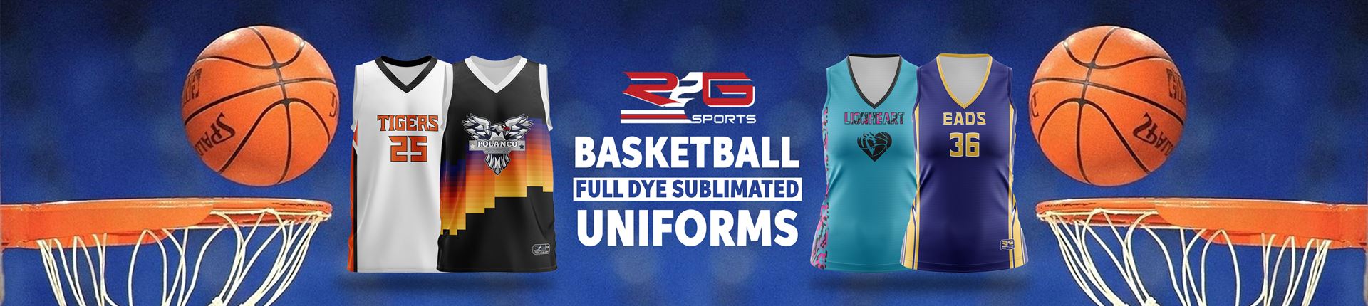 Custom Sublimated Sports Uniforms & Accessories | R2G Sports