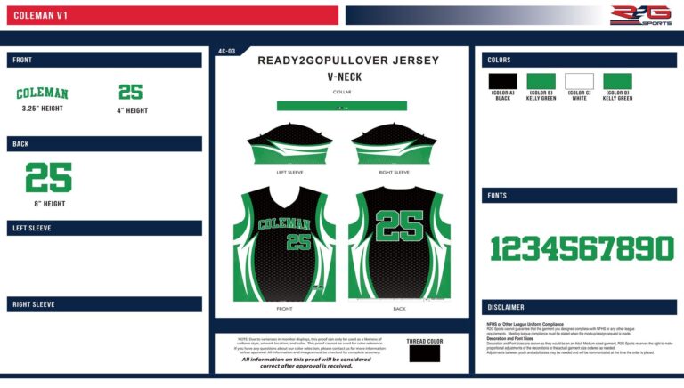 R2G Sports | Custom Sports Uniforms Supplier In USA